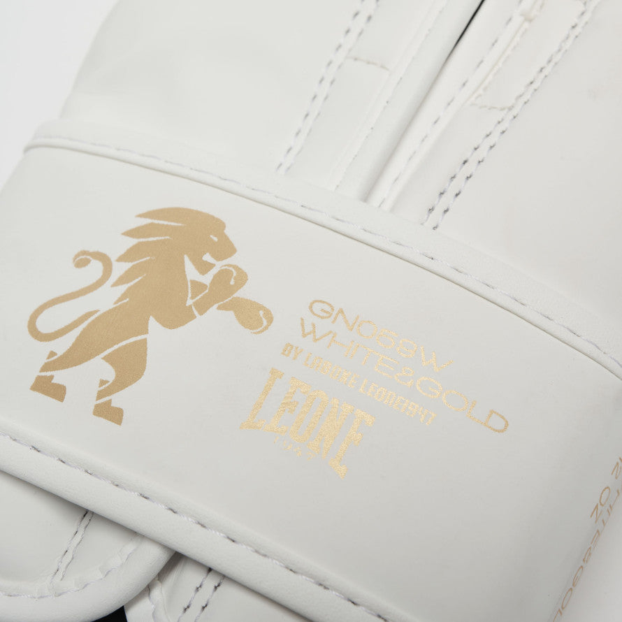 WHITE&GOLD BOXING GLOVES – Leone 1947 North America